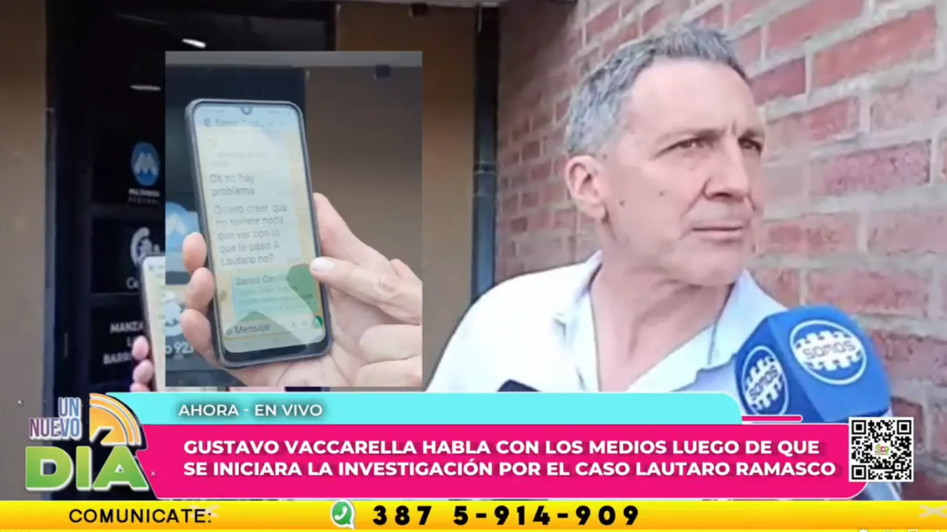 Vaccarella rompió el silencio sobre el caso que lo vincula a Lautaro ...