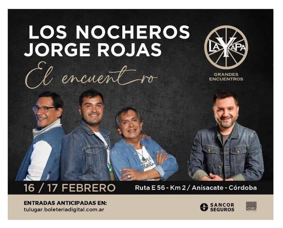 LOS NOCHEROS VUELVEN A CANTAR CON JORGE ROJAS