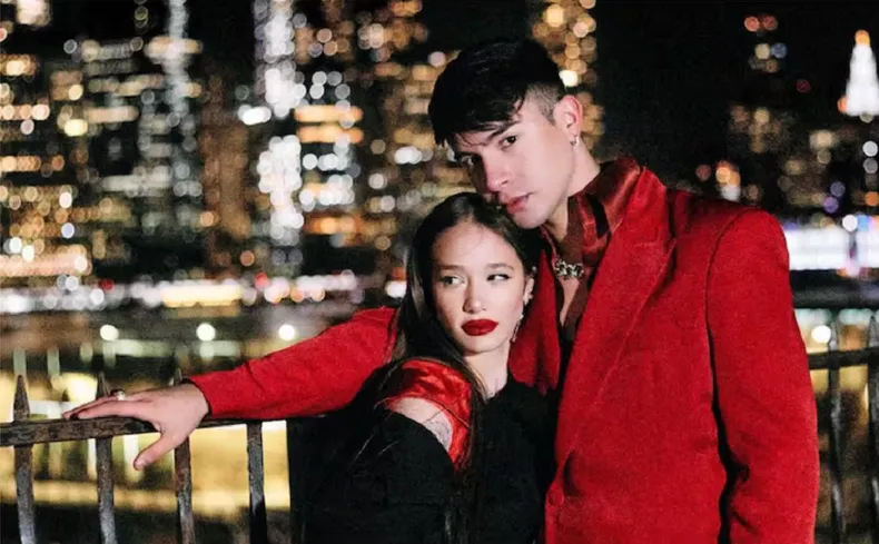 Rusherking reveló cómo inició su romance con Ángela Torres